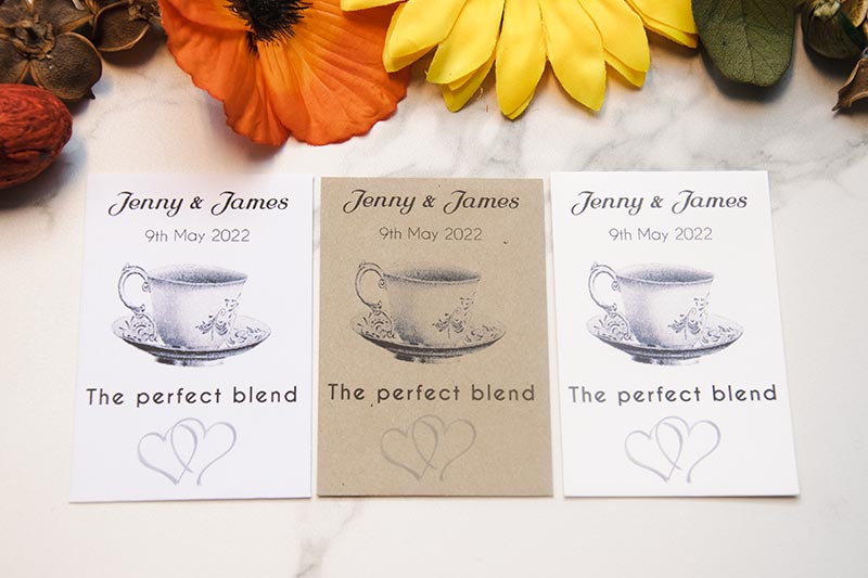 Wedding Seeds - Personalised Wedding Seed Favours